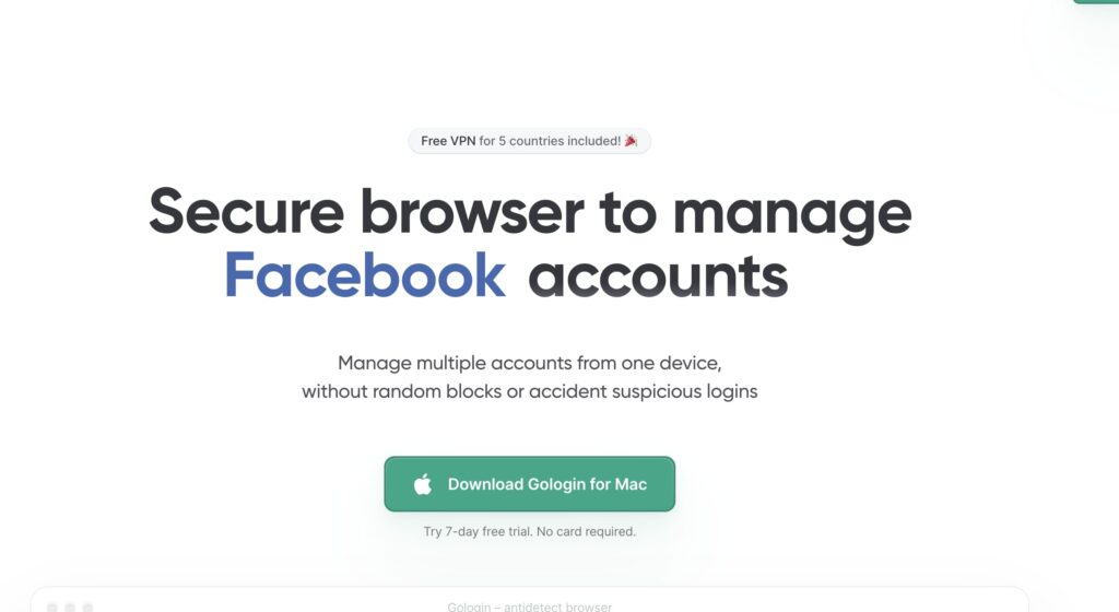 Restore Your Trial Access Now | Gologin
